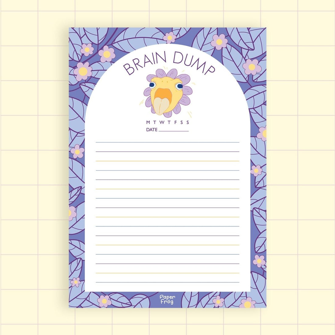 A5 Notepad Brain Dump – Paperfrog